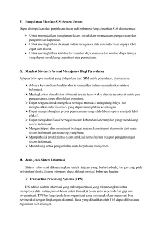 Rizta ade febyana 43218110073 - pengantar sistem informasi manajemen | PDF