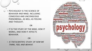 basic human psychology | PPTX