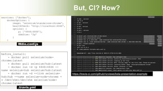 BDD with CucumberJS and WebdriverIO | PPT