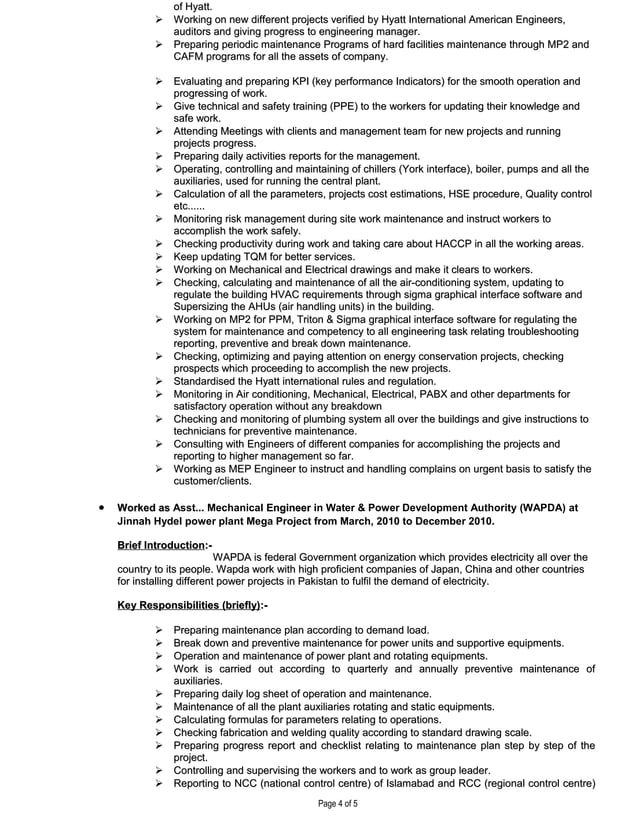 Engr Rizwan asif cv | DOC