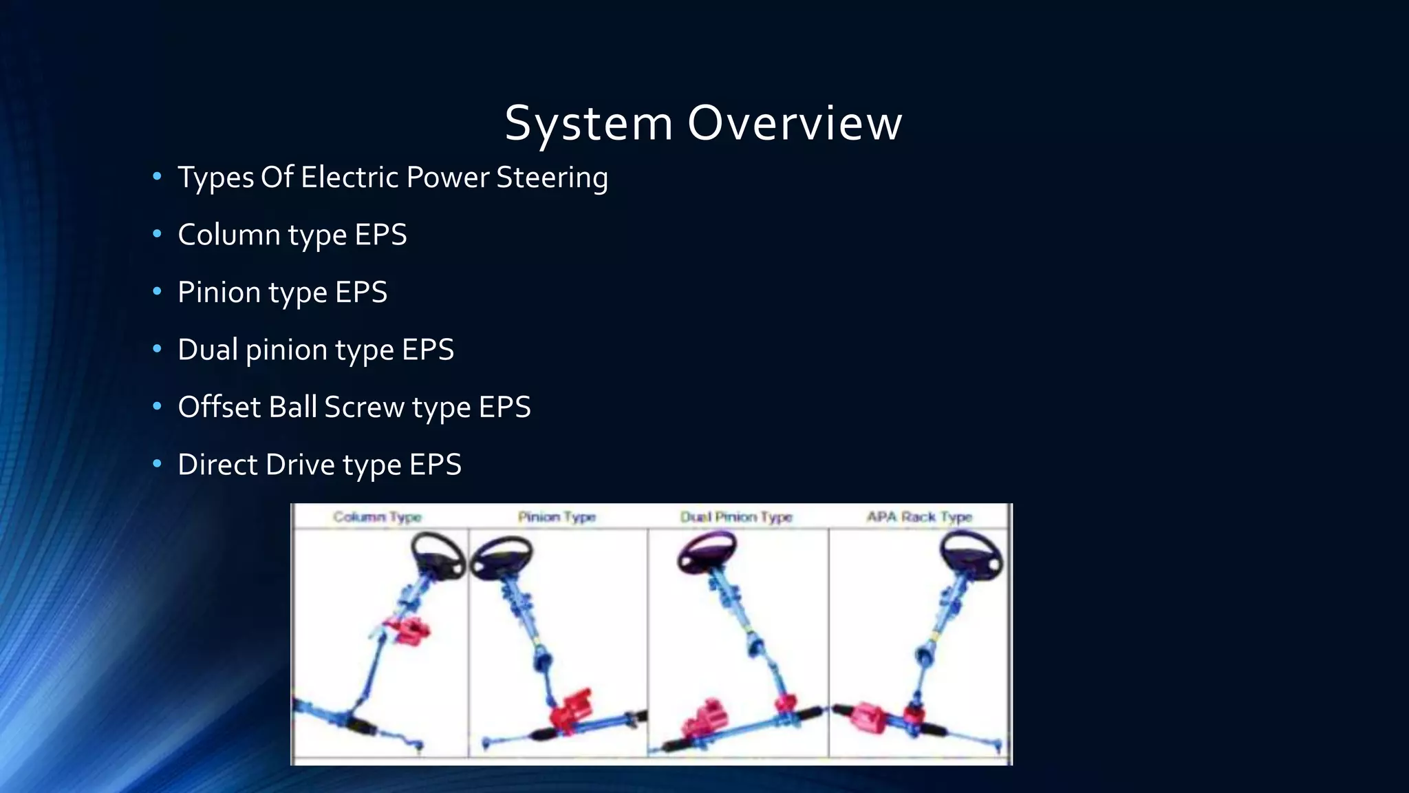 Electric Power Steering | PPTX