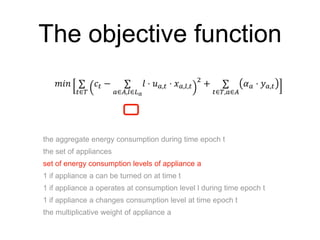 An optimisation-based energy disaggregation algorithm for low frequency smart meter data | PPTX