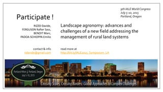 Agricultural landscape segmentation: a stochastic method to map ...