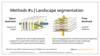 Agricultural landscape segmentation: a stochastic method to map ...