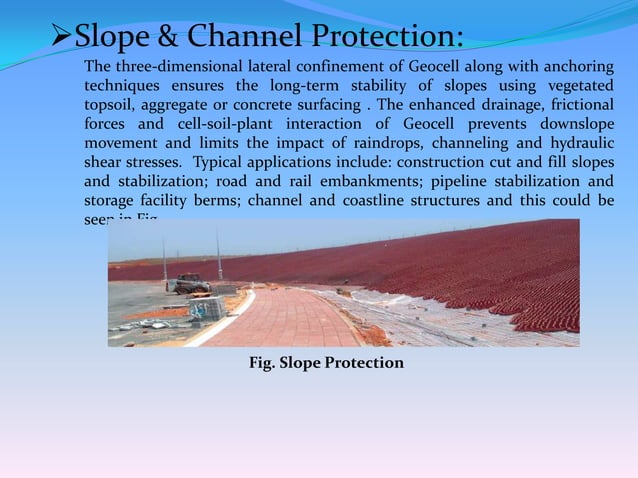 Application of Geocell in Geotechnical Engineering | PPTX