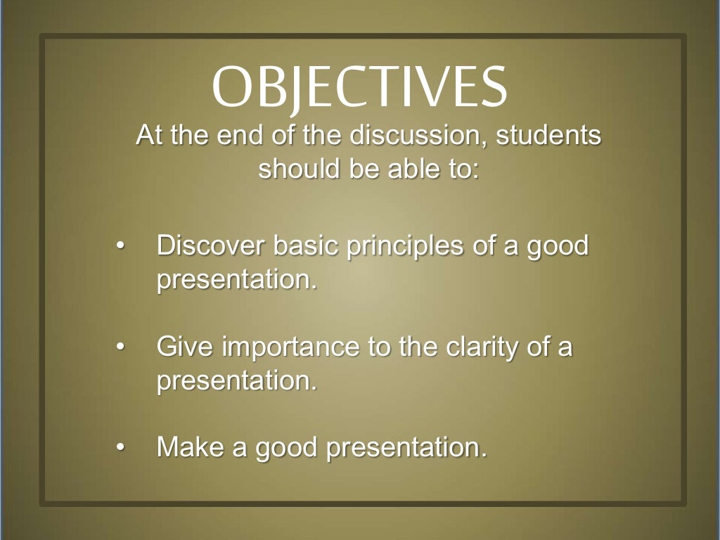 Principles Of A Good Presentation principles-of-a-good-presentation