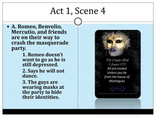 Romeo and Juliet Act 1 Notes | PPT