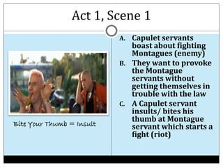 Romeo And Juliet Fight Scene Act 1
