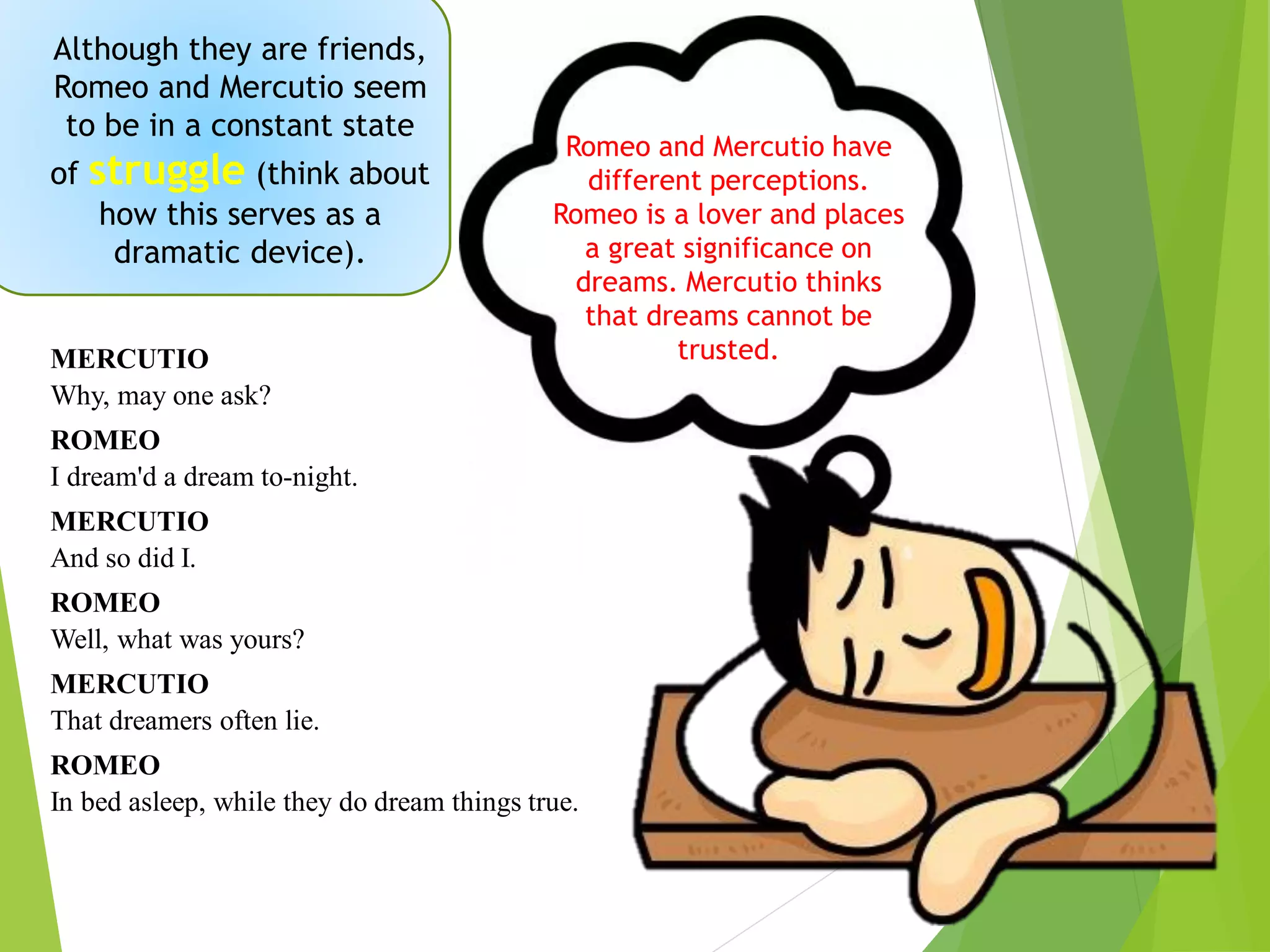 R&j act 1 scene 4 and prologue | PDF