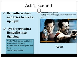 Romeo and Juliet Act 1 Summary | PPTX