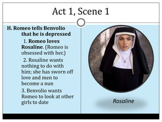 Romeo and Juliet Act 1 Summary | PPTX