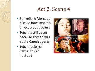 Romeo and Juliet Act 2, Scenes 3-6 Notes | PPTX