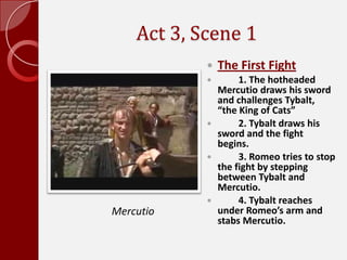 Romeo and Juliet Act 3 Summary Notes | PPTX