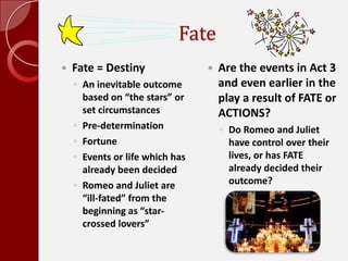 Romeo and Juliet Act 3 Summary Notes | PPTX