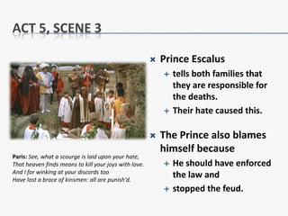 Romeo and Juliet Act 5 Summary Notes | PPT