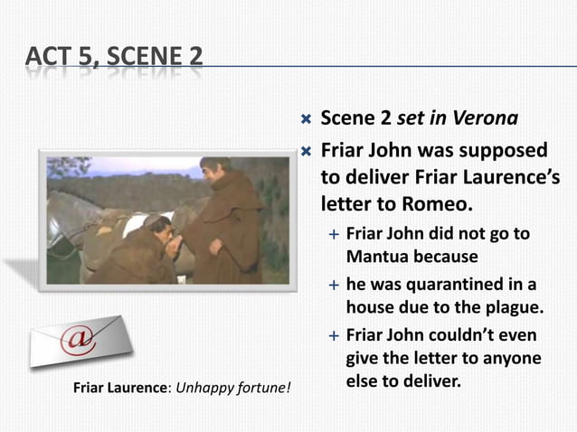 Romeo and Juliet Act 5 Summary Notes | PPTX