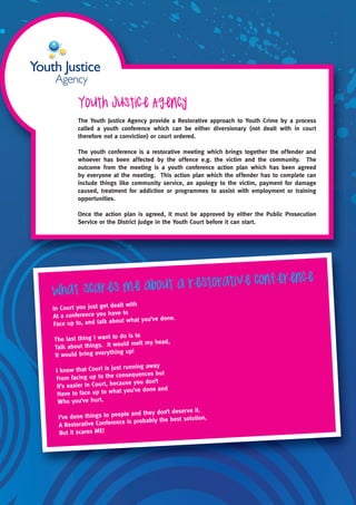 Restorative Justice: a guide for young people | PDF