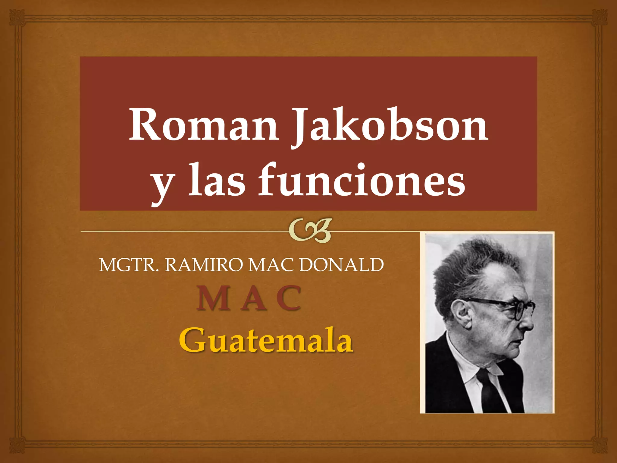 Roman Jakobson funciones 2021 | PPTX | Poetry | Books and Literature