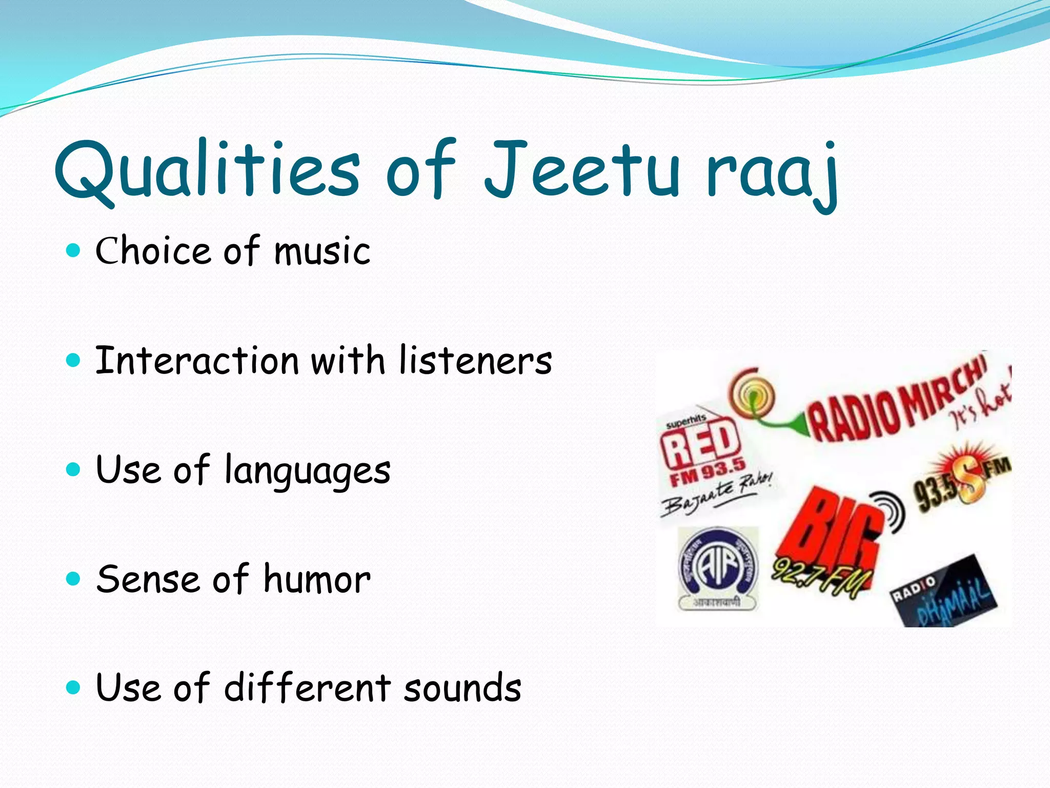 Rj as communicator | PPTX