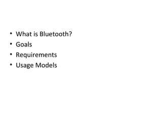 Rj bluetooth | PPT | Computer Peripherals | Computing