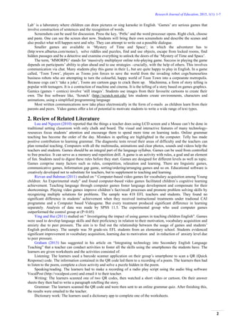 The Effect of Computer Games on the Proficiency of the B.Ed. Teacher ...