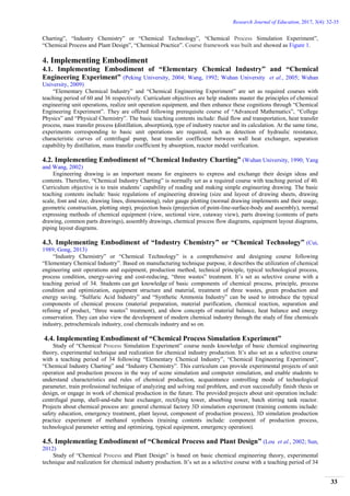 Chemical Engineering Curriculum System Research and Building in the Training of Engineering Idea ...