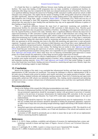 How do Teacher Preparation and Infrastructural Facilities Impact on The Implementation of Lower ...
