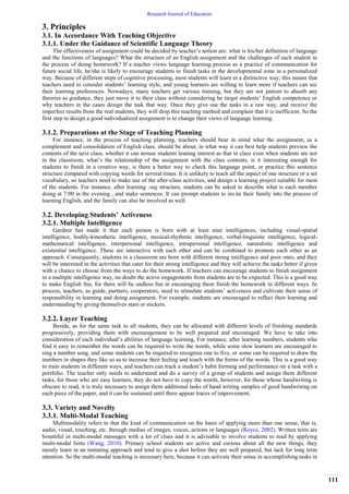 Individualized English Assignment in Primary School | PDF