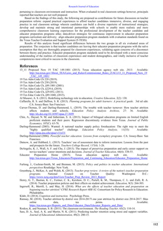 A Multidimensional Analysis of Teacher Preparation in Texas | PDF