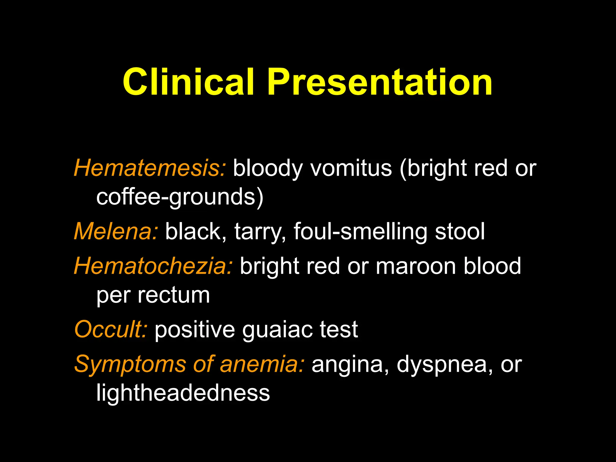 Causes of gastro intestinal bleedingBleed.ppt