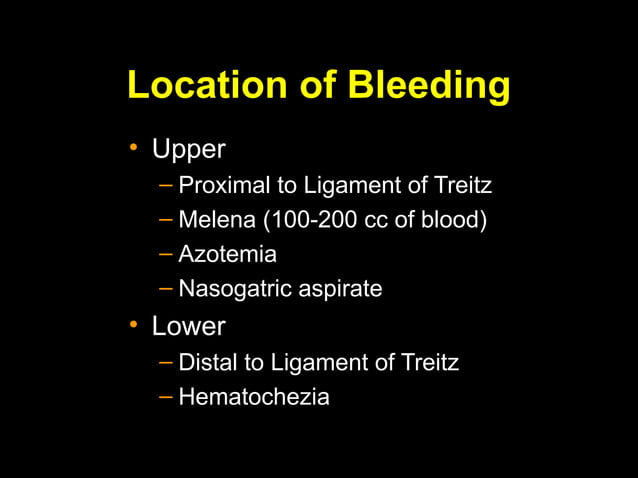 Causes of gastro intestinal bleedingBleed.ppt