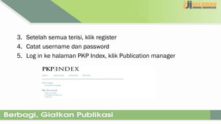 Indeksasi Jurnal | PDF