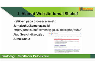 Editorial Workflow OJS 3.X.X Jurnal Suhuf | PDF