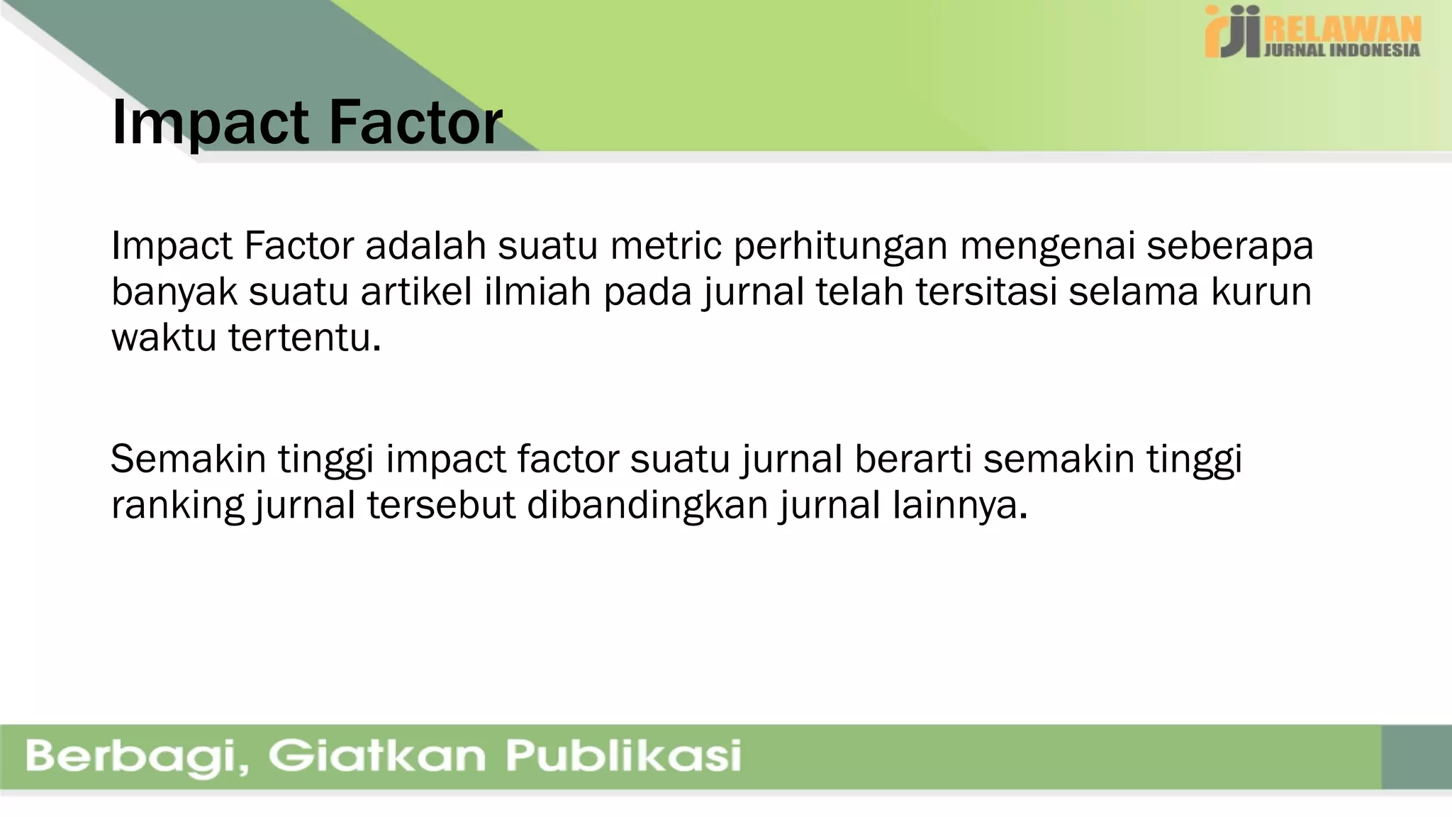 Journal Indexing, Impact Factor and Plagiarism System | PDF