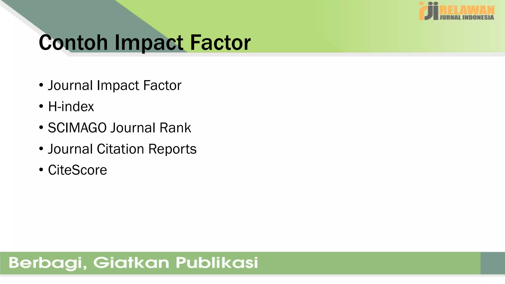 Journal Indexing, Impact Factor and Plagiarism System | PDF