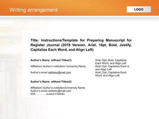 MANAJEMEN ARTIKEL DAN TEMPLATE PADA OJS 2.X | PDF