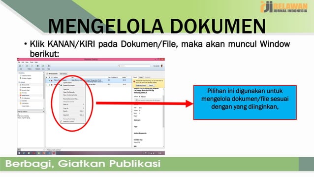 MENDELEY SEBAGAI MANAJEMEN REFERENSI | PDF