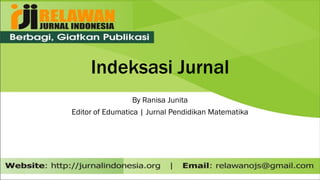 Indeksasi Jurnal Nasional | PDF