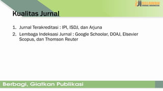 Indeksasi Jurnal Nasional | PDF