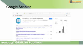 Indeksasi Jurnal Nasional | PDF