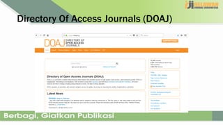 Indeksasi Jurnal Nasional | PDF