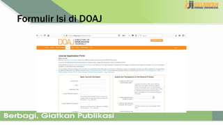 Indeksasi Jurnal Nasional | PDF