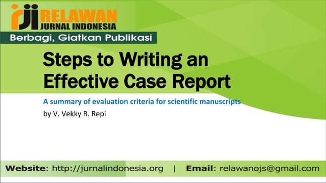 Steps to Writing an Effective Case Report | PDF