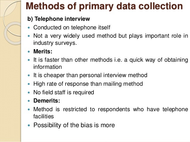 Data collection in research process