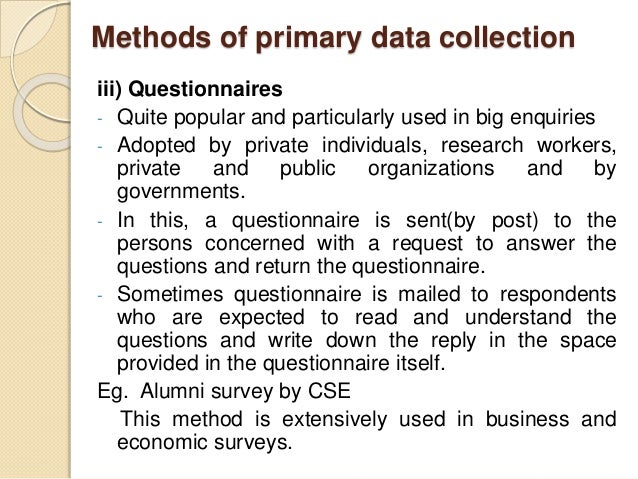 Data Collection In Research Process