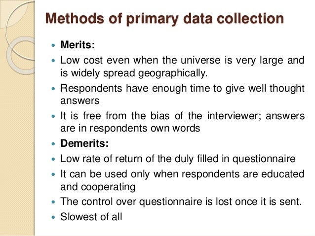 Data collection in research process