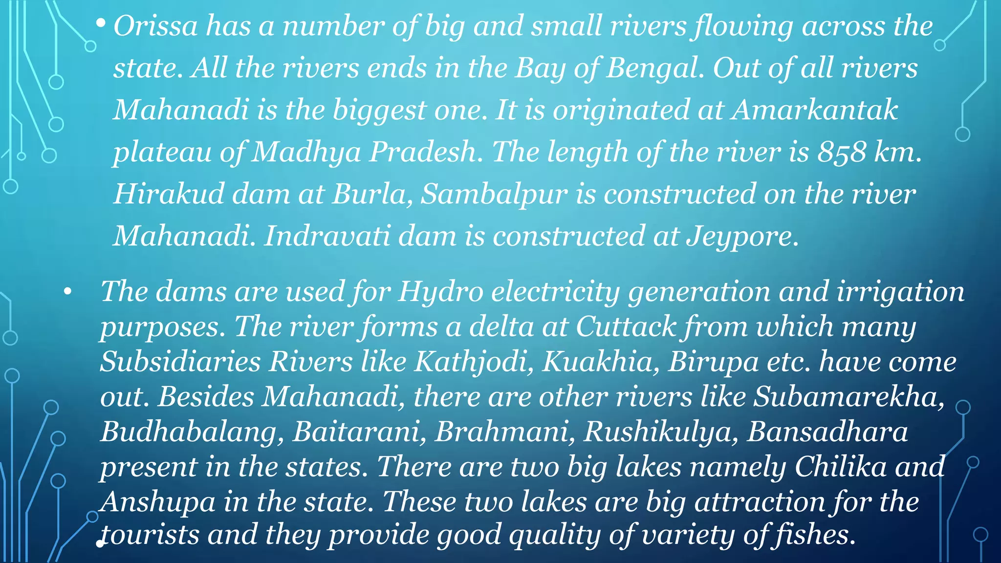 Natural Resources of Orissa | PPTX