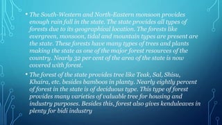 Natural Resources of Orissa | PPTX