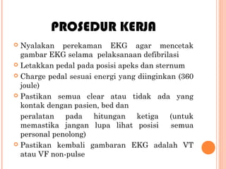 Rjp dan defibrilasi ( pertemuan keempat) | PPT