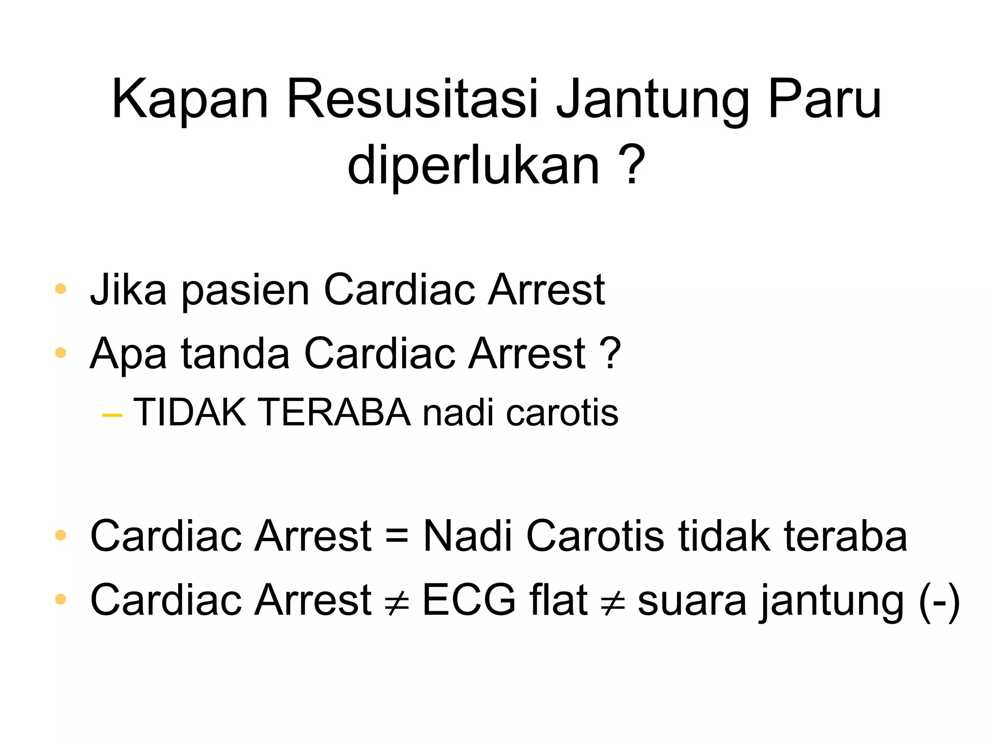 RJPO (Resusitasi Jantung Paru Otak) | PPT